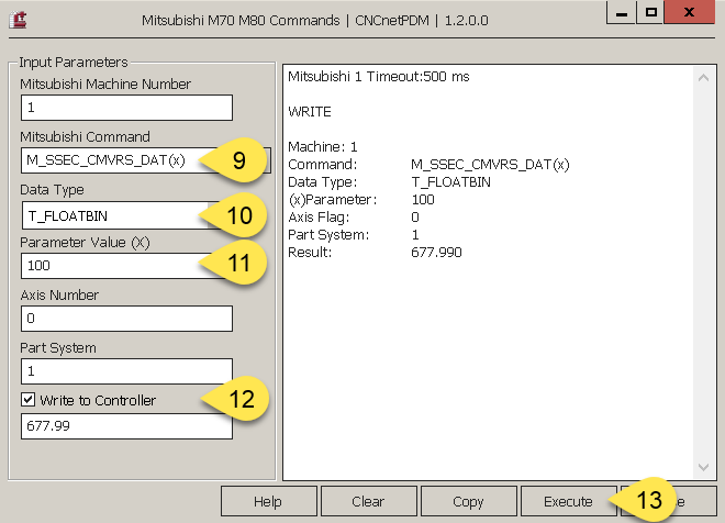 Read & Write Data | Mitsubishi | Support | inventcom